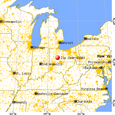 43340 Zip Code (Mount Victory, Ohio) Profile - homes, apartments ...