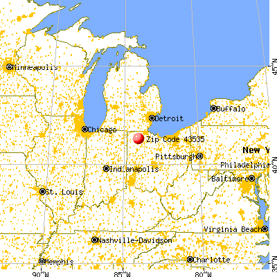 43535 Zip Code (Malinta, Ohio) Profile - homes, apartments, schools ...