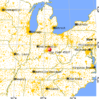 45107 Zip Code (Blanchester, Ohio) Profile - homes, apartments, schools ...