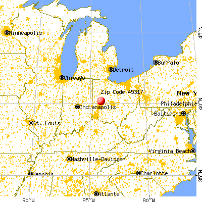 45317 Zip Code (Rosewood, Ohio) Profile - homes, apartments, schools ...