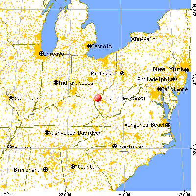 45623 Zip Code (Crown City, Ohio) Profile - homes, apartments, schools ...