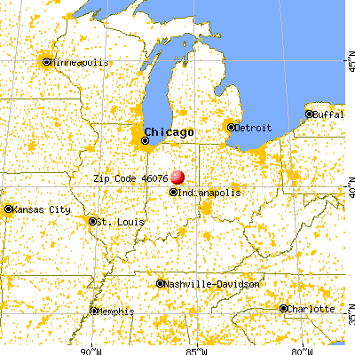 46076 Zip Code (Windfall City, Indiana) Profile - homes, apartments ...