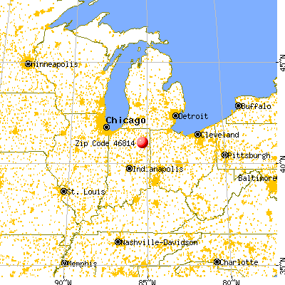 46814 Zip Code (Fort Wayne, Indiana) Profile - homes, apartments ...