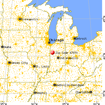47970 Zip Code (Otterbein, Indiana) Profile - homes, apartments ...