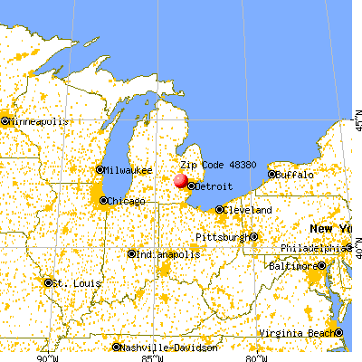 48380 Zip Code (Michigan) Profile - homes, apartments, schools ...