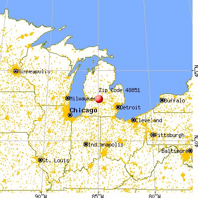 48851 Zip Code (Lyons, Michigan) Profile - homes, apartments, schools ...