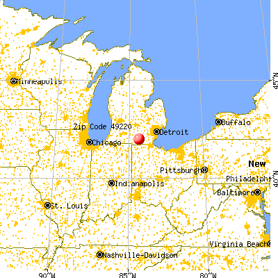 49220 Zip Code (Addison, Michigan) Profile - homes, apartments, schools ...