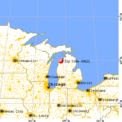 49621 Zip Code (Cedar, Michigan) Profile - homes, apartments, schools ...