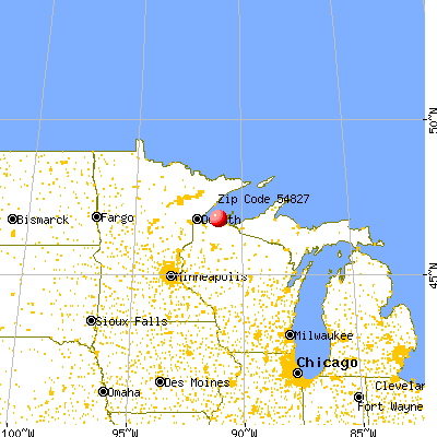54827 Zip Code (Cornucopia, Wisconsin) Profile - homes, apartments ...