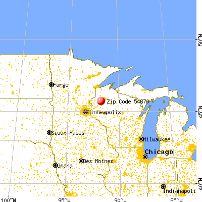 54870 Zip Code (Wisconsin) Profile - homes, apartments, schools ...