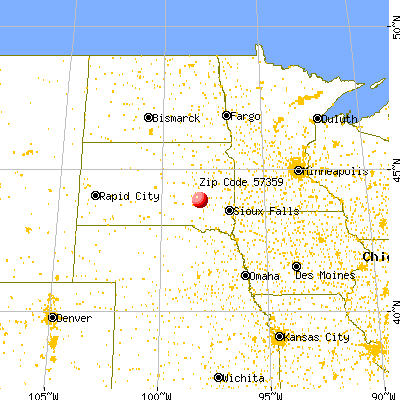 57359 Zip Code (Letcher, South Dakota) Profile - homes, apartments ...