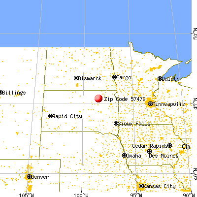 57479 Zip Code (Warner, South Dakota) Profile - homes, apartments, schools, population, income ...