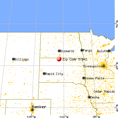57642 Zip Code (McLaughlin, South Dakota) Profile - homes, apartments ...