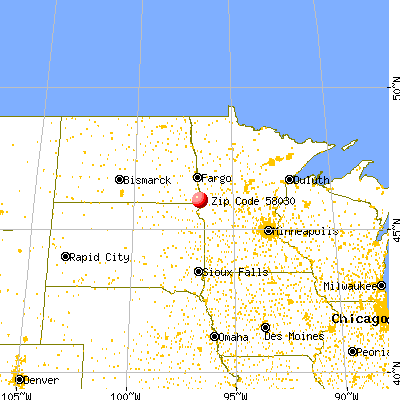58030 Zip Code (Fairmount, North Dakota) Profile - homes, apartments ...