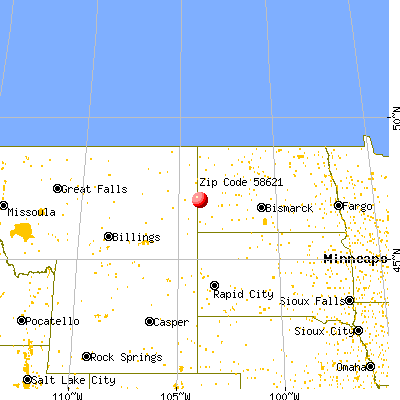 58621 Zip Code (Beach, North Dakota) Profile - homes, apartments ...
