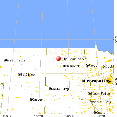 58775 Zip Code (White Shield, North Dakota) Profile - homes, apartments ...