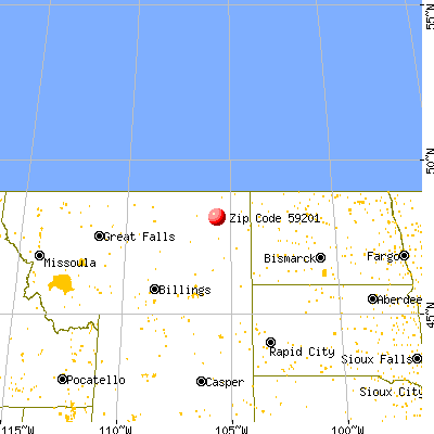 59201 Zip Code (Wolf Point, Montana) Profile - homes, apartments ...