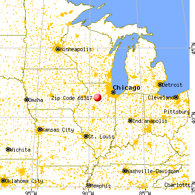 61317 Zip Code (Cherry, Illinois) Profile - homes, apartments, schools ...
