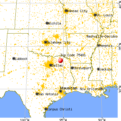 75481 Zip Code (Texas) Profile - homes, apartments, schools, population ...