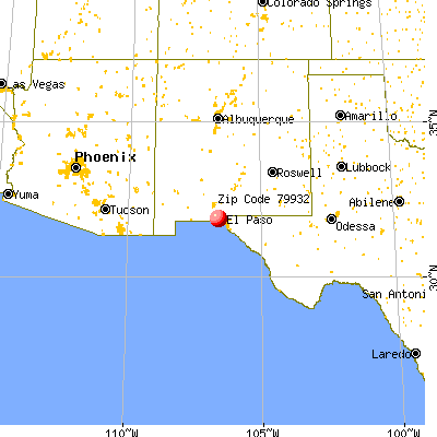 79932 Zip Code (El Paso, Texas) Profile - homes, apartments, schools ...