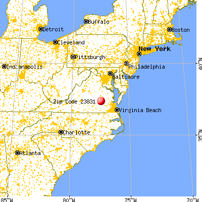 23831 Zip Code (Chester, Virginia) Profile - homes, apartments, schools ...
