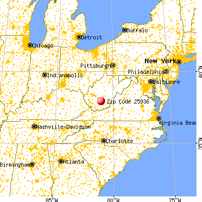 25936 Zip Code (Thurmond, West Virginia) Profile - homes, apartments ...