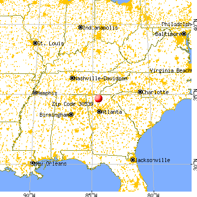 Ellijay Ga Zip Code Map - United States Map